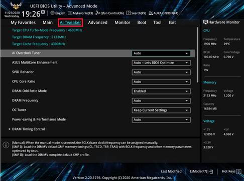 How do you enable XMP/DOCP?