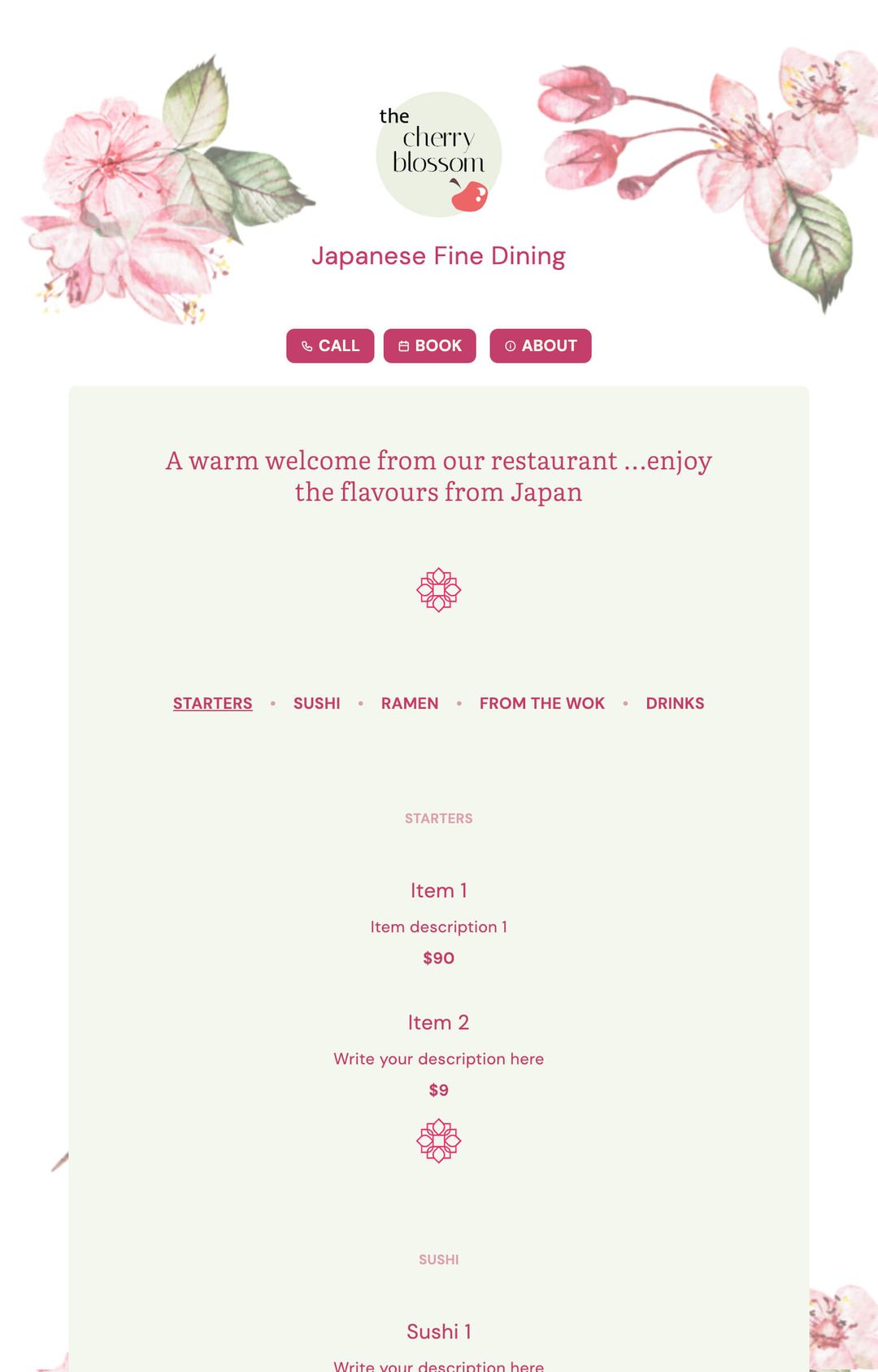 Free Fine Dining Menu Templates | For Decadent Restaurants