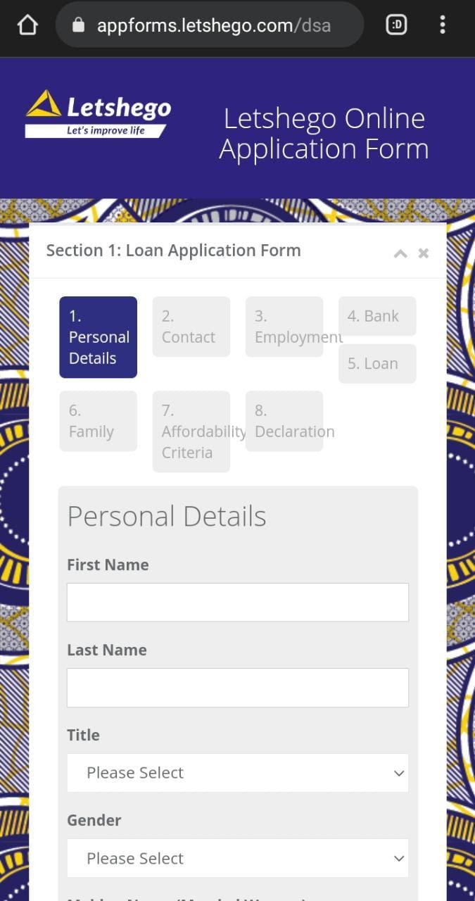 Letshego's Check off loan - Product Details & How to Apply