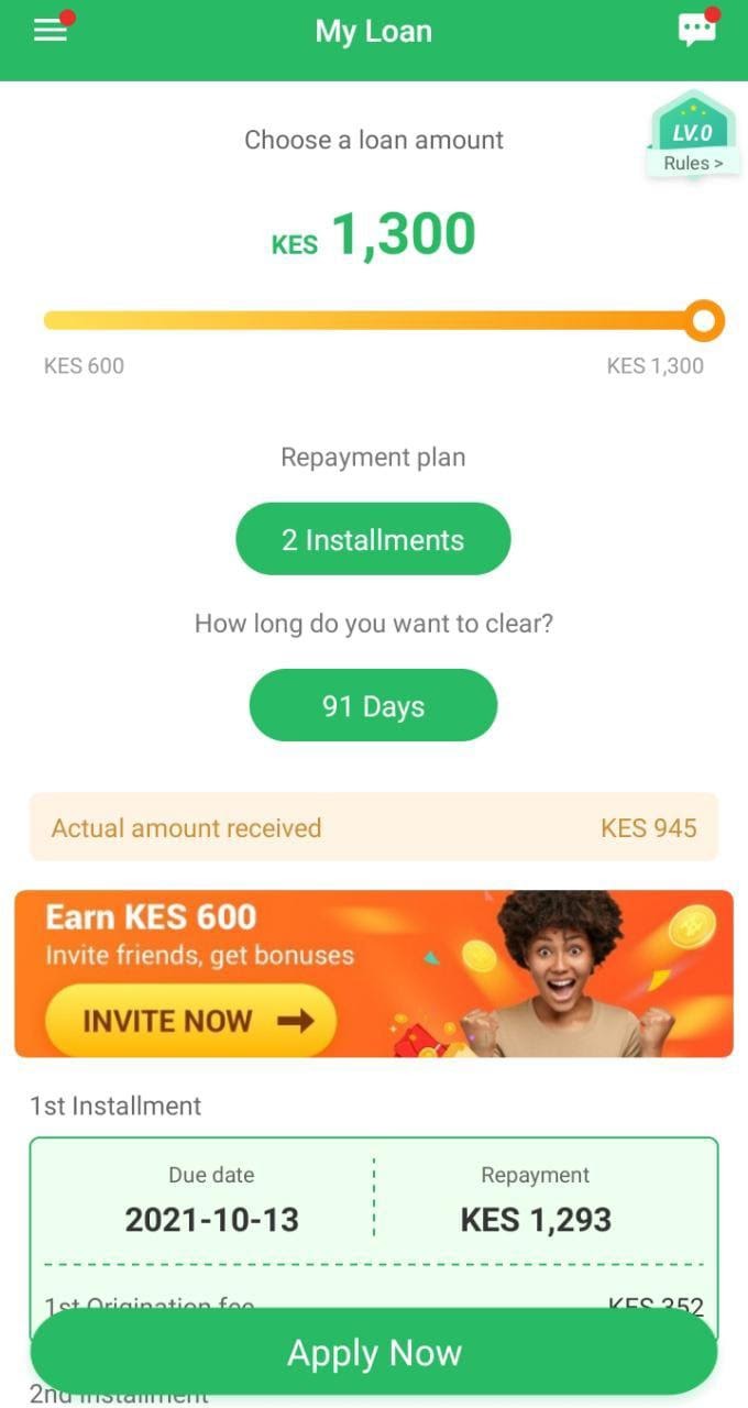 Okash 's OKash Loan - Product Details & How to Apply