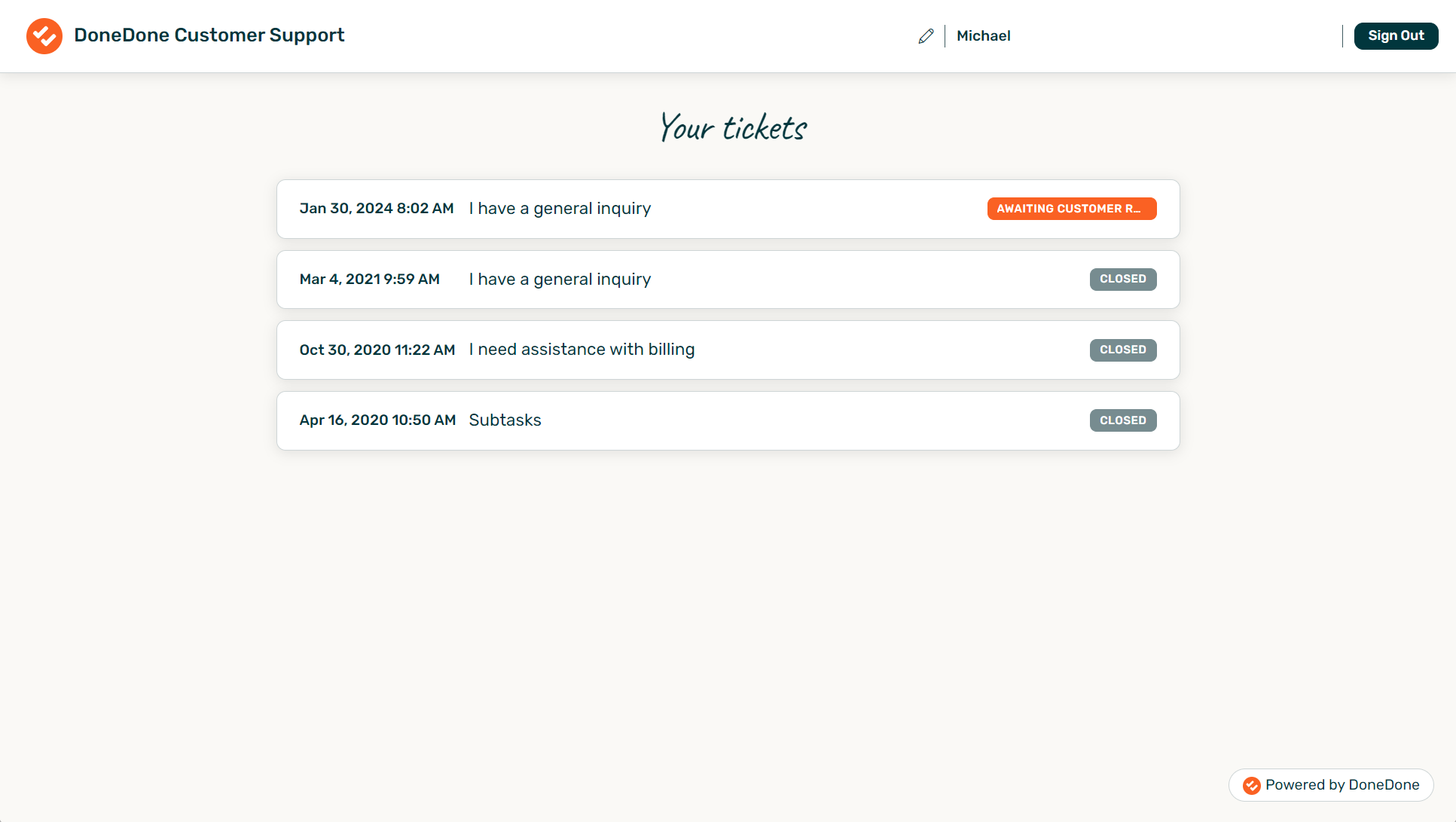 Simplify Support with DoneDone's New Customer Ticket Portal - DoneDone