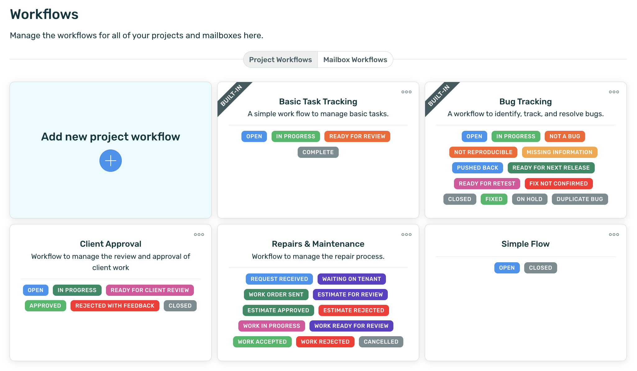 DoneDone Workflows for Teams