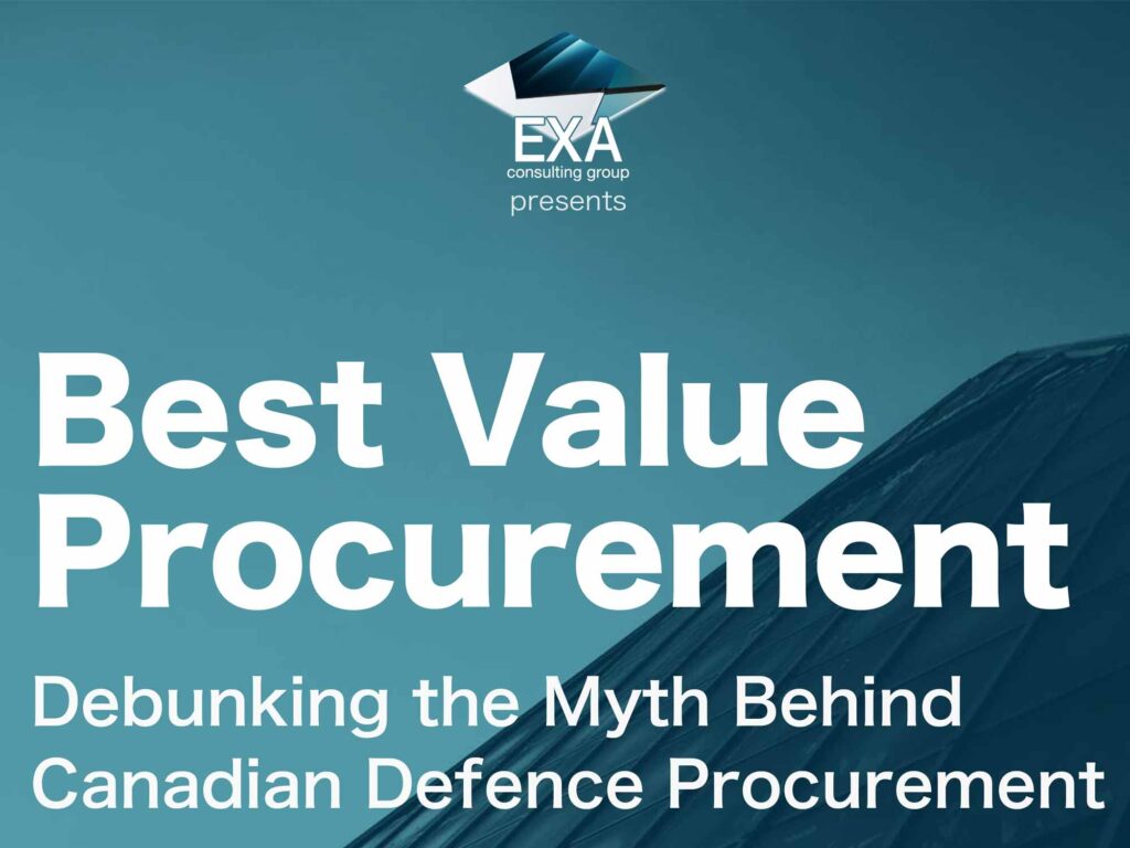 Best Value Procurement | EXA Digital Workshop