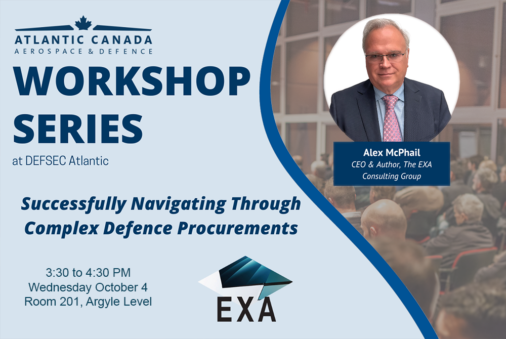 EXA | EXA’s President, Alex McPhail, to present a workshop at DEFSEC in ...