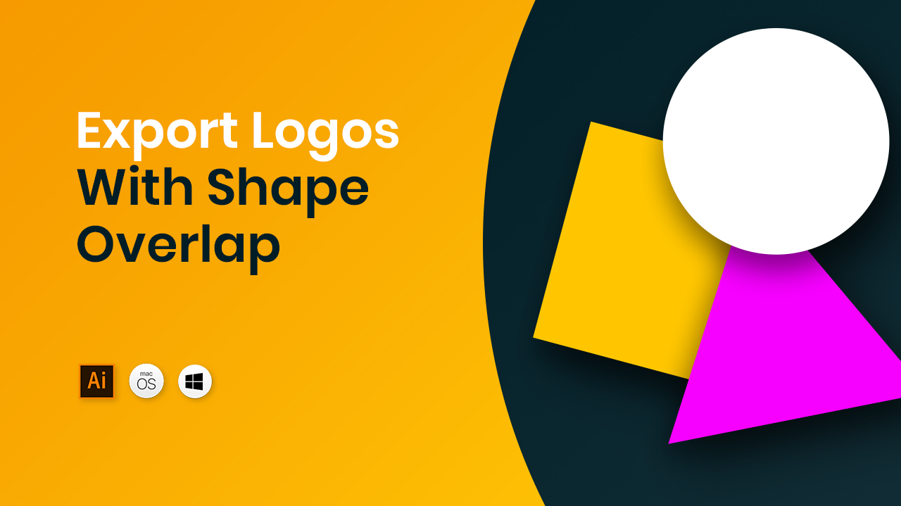 Export Logos With Shape Overlap | Logo Package