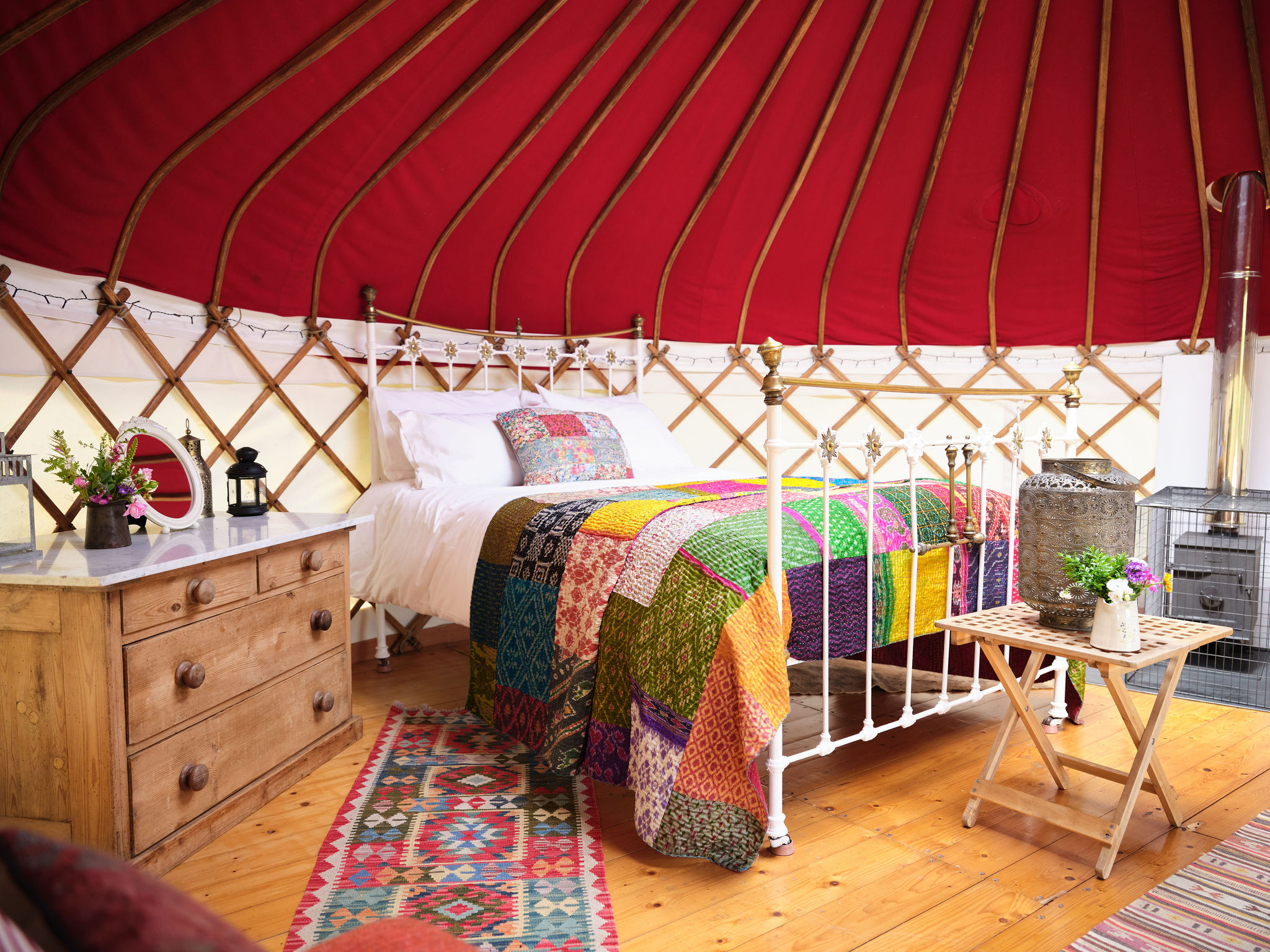 Yurts | Book your stay at Tremeer Farm, Cornwall, UK