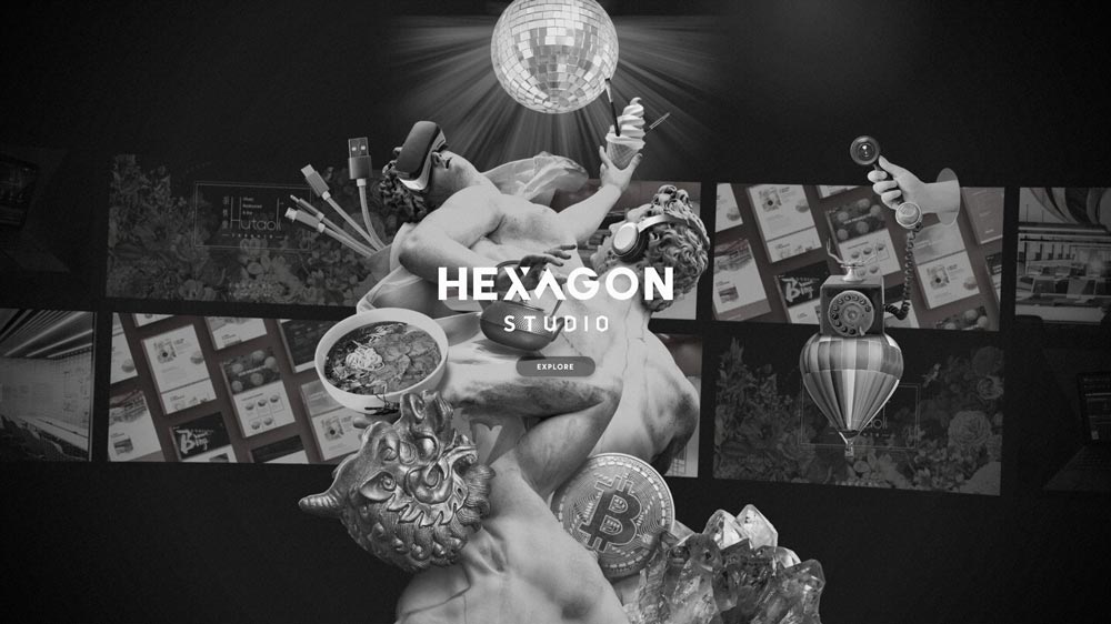 Hexagon Studio — Branding, Web, UI/UX & Interior