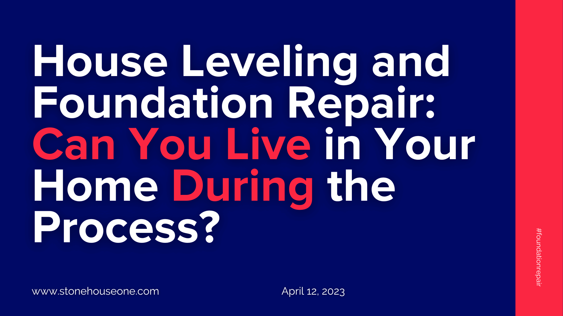 House Leveling and Foundation Repair: Can You Live in Your Home During ...