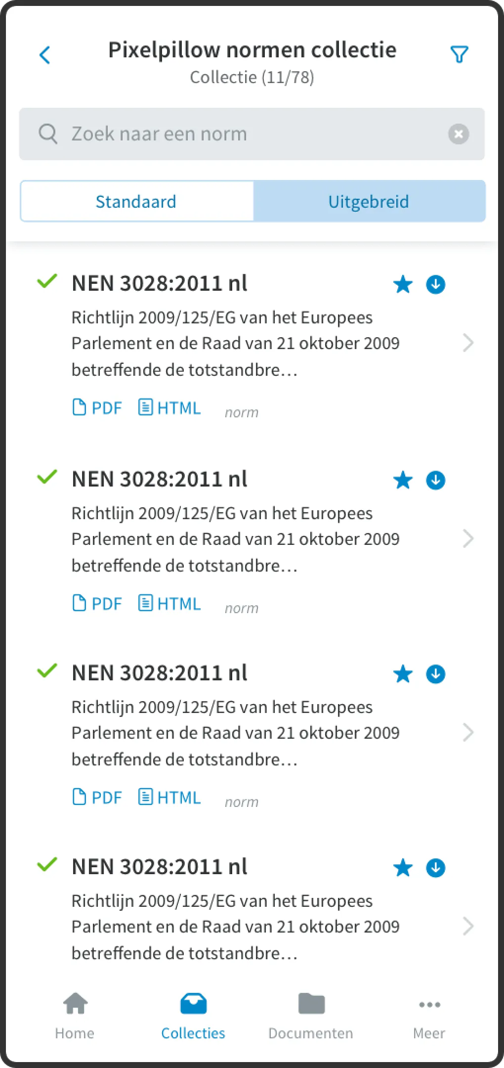 NEN Connect Klanten Portaal – Pixelpillow.nl