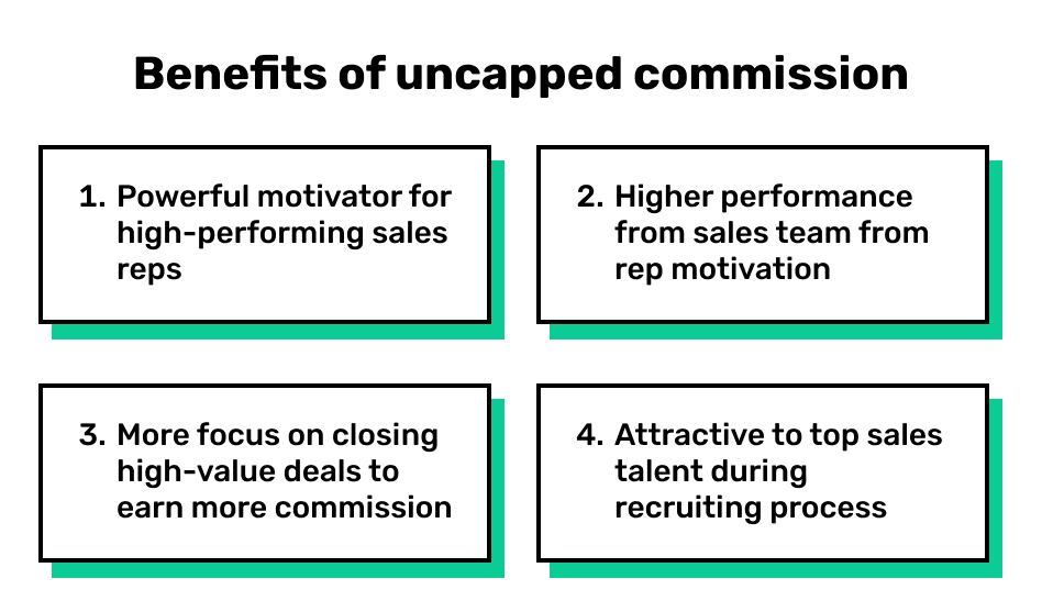 Uncapped commissions: A key advantage for sales hiring at startups