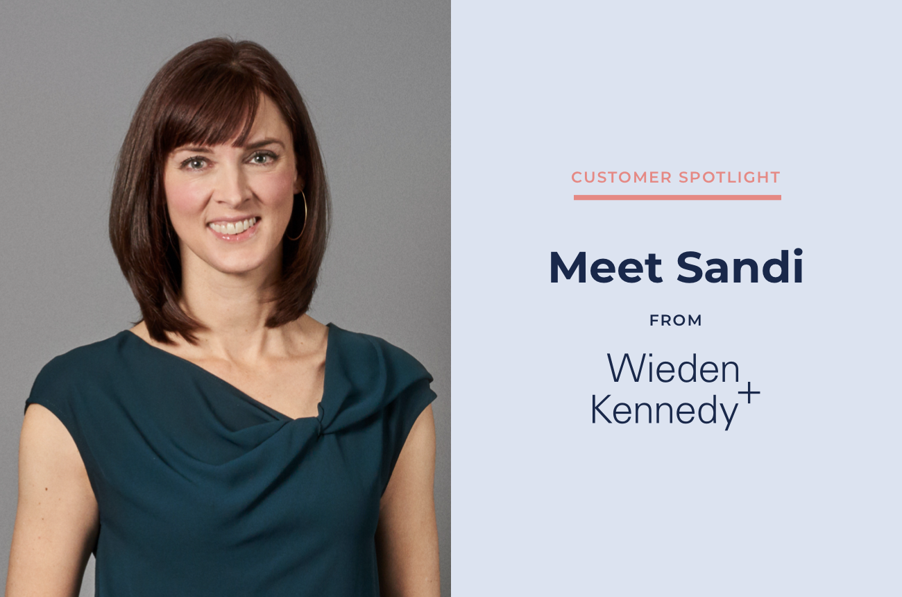 Customer Spotlight: Sandi Hildreth, Wieden+Kennedy | AllVoices