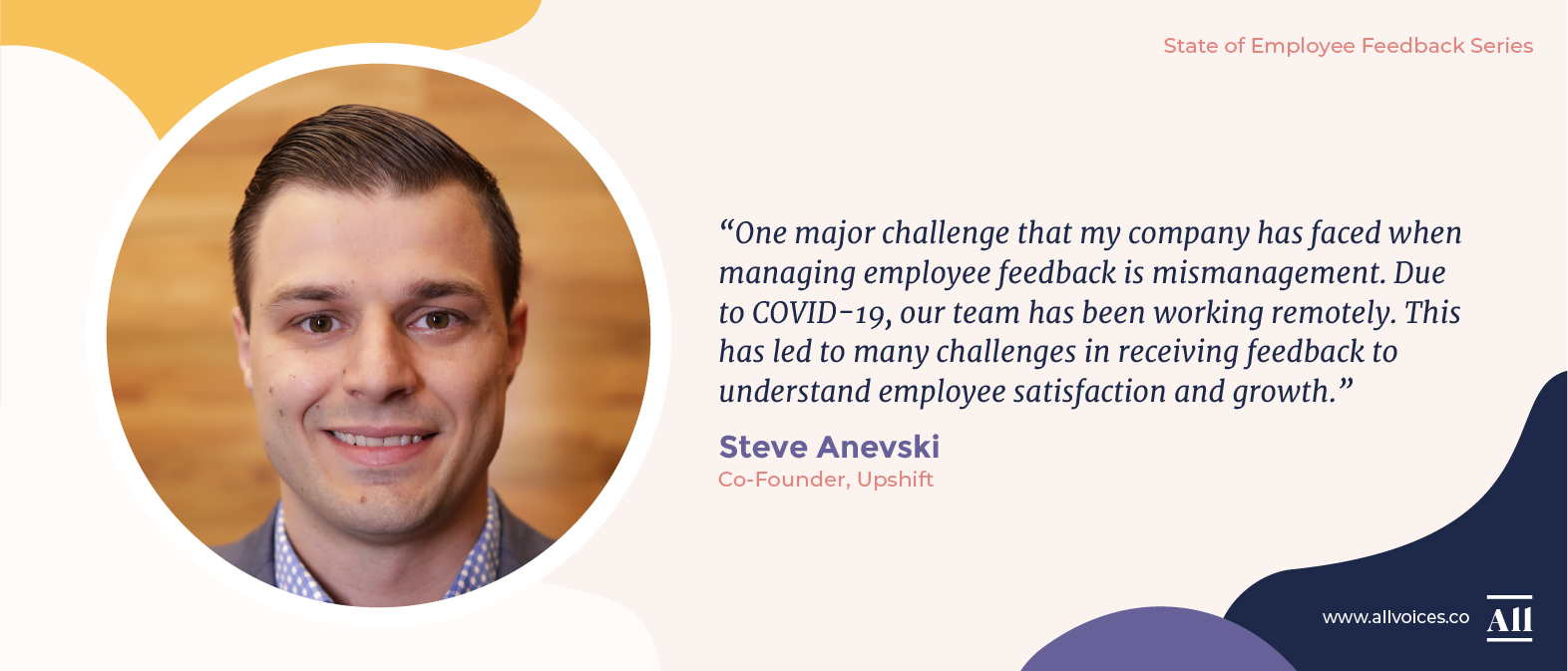 Meet Steve Anevski, CEO of and Co-Founder of Upshift | AllVoices