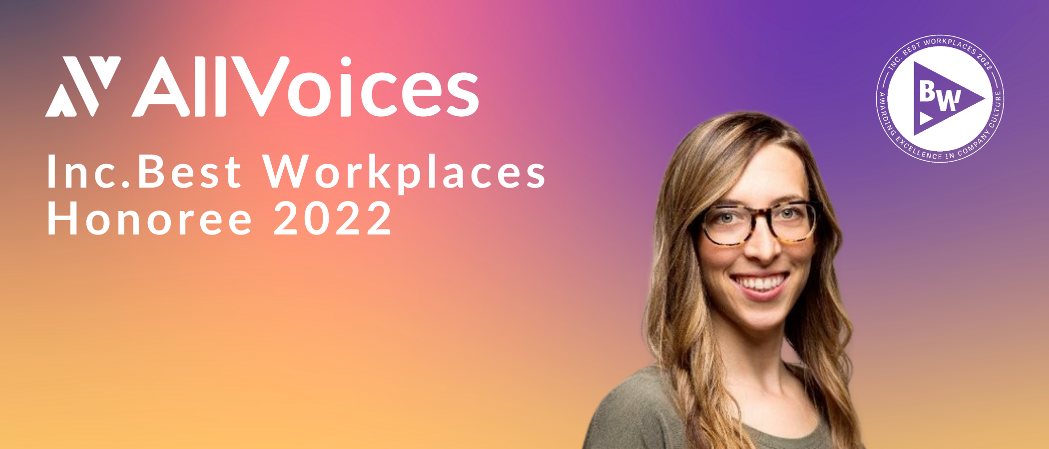 AllVoices featured on Inc's Best Places to Work List | AllVoices