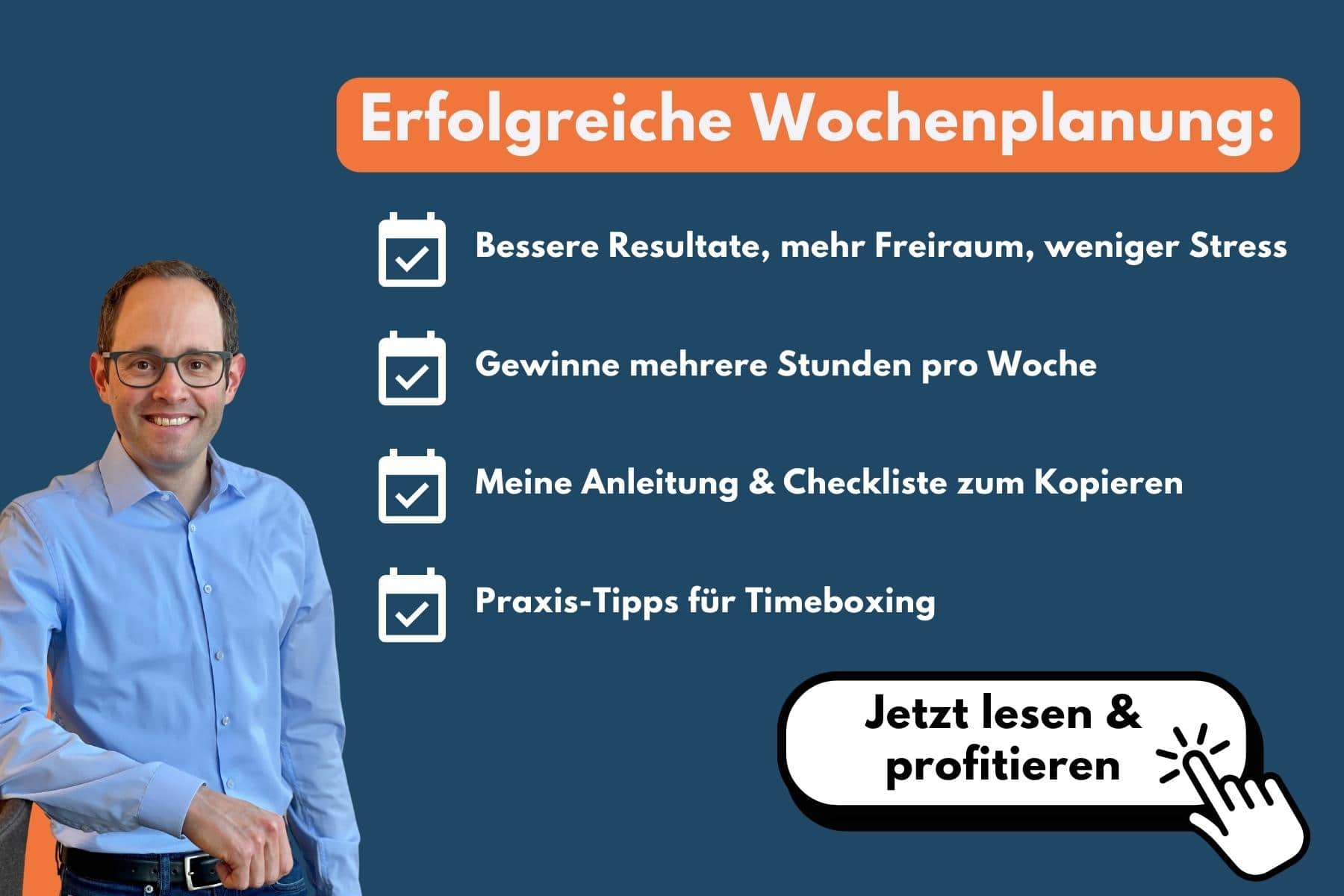 Wie du die Wochenplanung für fokussiertes und stressfreies Arbeiten nutzt