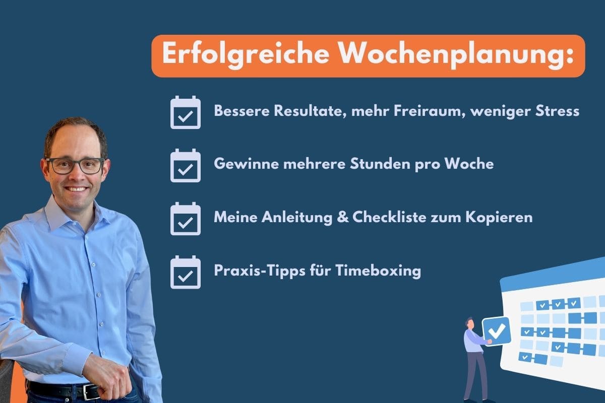 Wie du die Wochenplanung für fokussiertes und stressfreies Arbeiten nutzt
