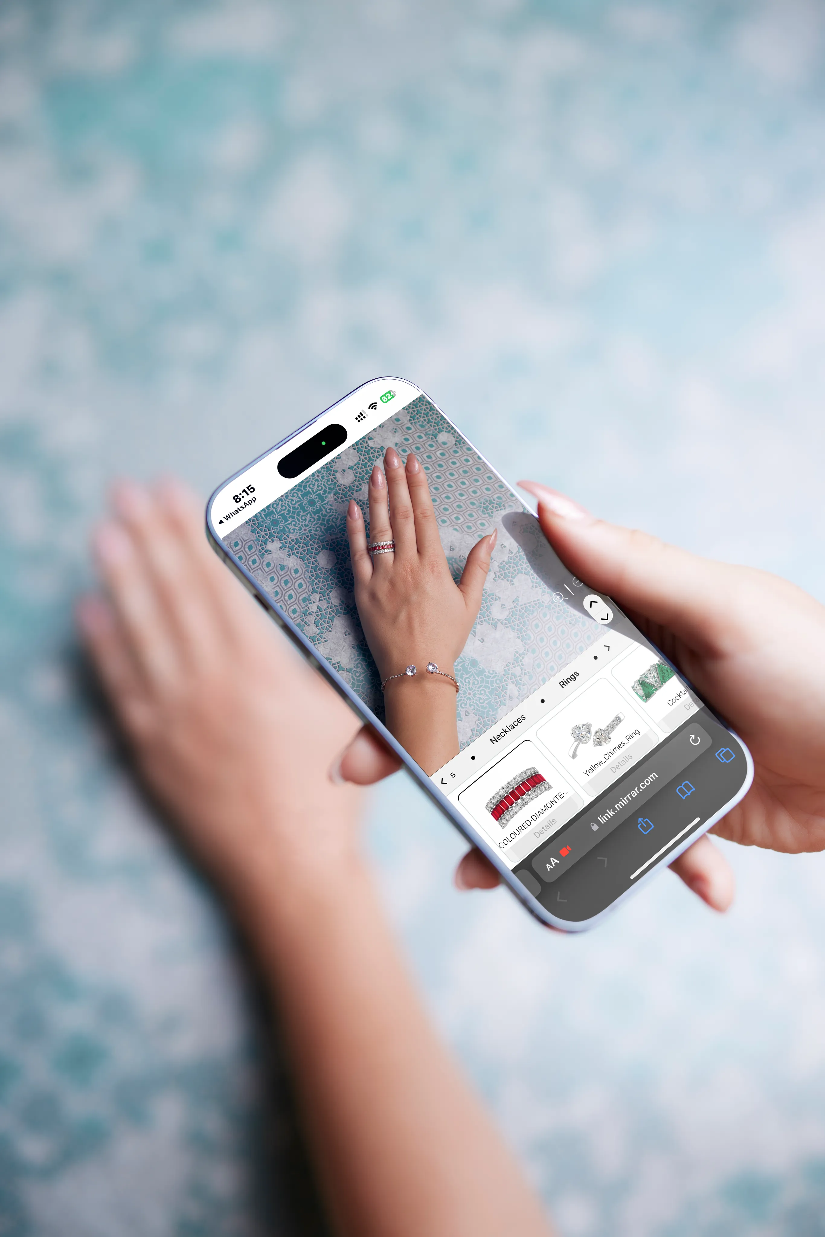 Augmented Reality Jewelry App & Virtual Try On Software