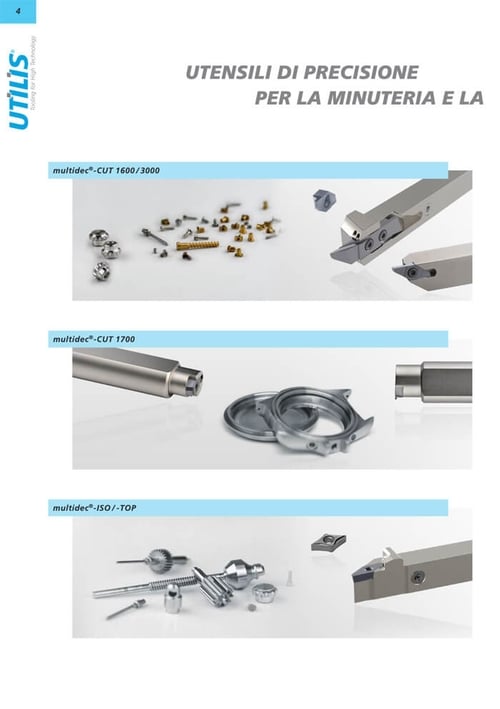 Utilis: micromechanics, watchmaking and medical technology