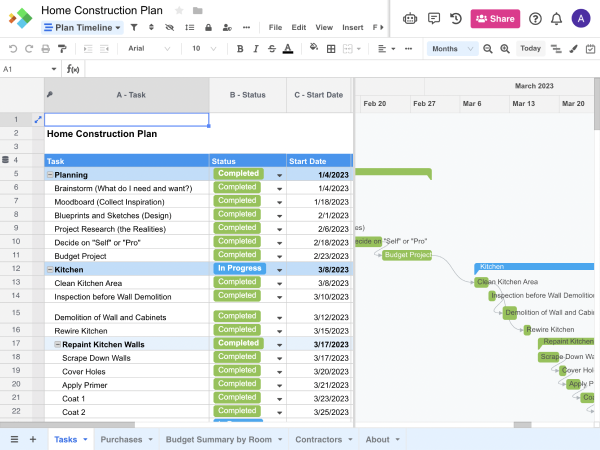 Construction RFI Template Spreadsheet To Manage RFI Process 
