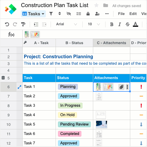 How To Insert Files Into Spreadsheet Cells Spreadsheet