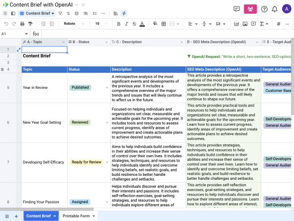OpenAI and Spreadsheet.com: The power of generative AI in a next ...