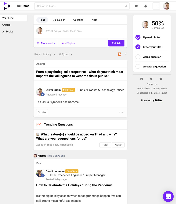 TriadHQ - University Solutions