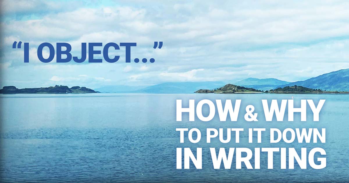 A how-to guide to making a pre-application objection