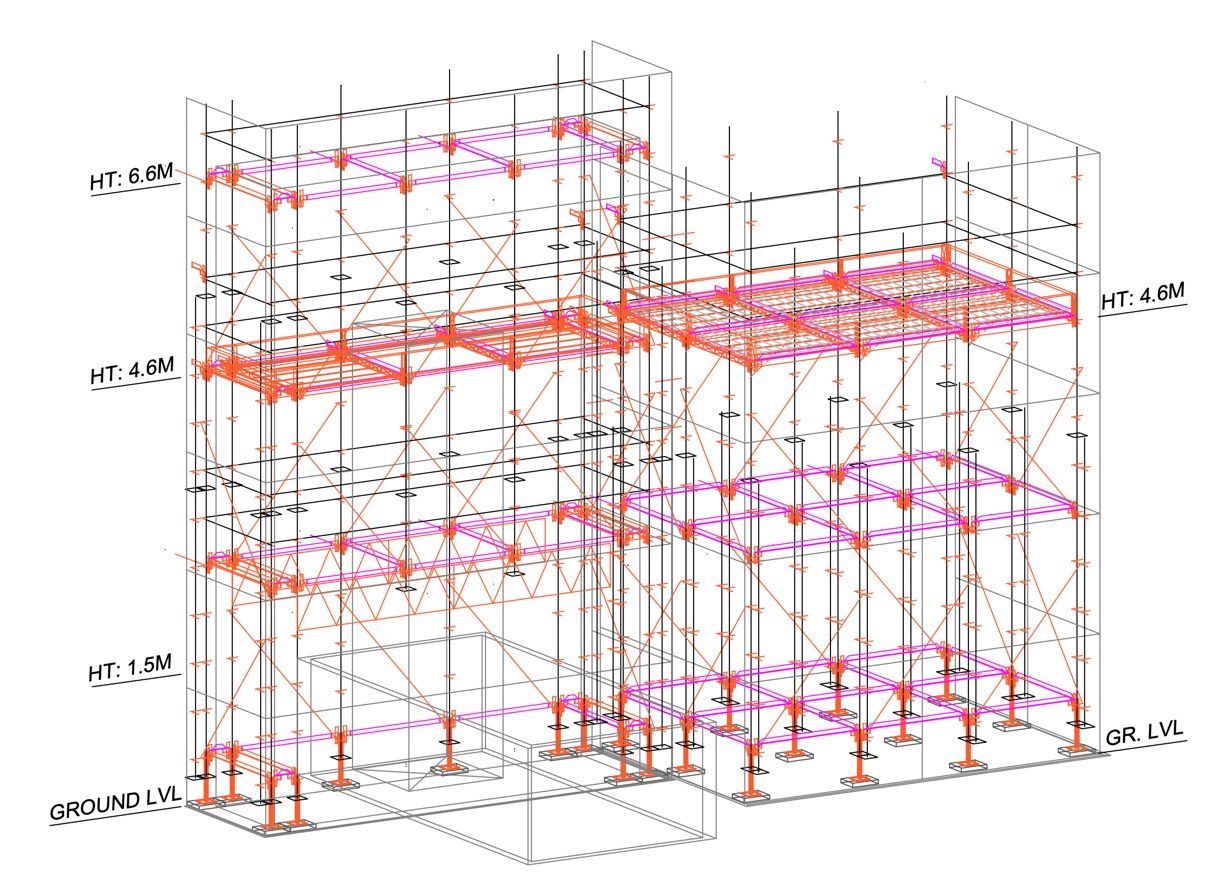 Scaffolding Plans And Tech Drawings – Alltrade Scaffolding