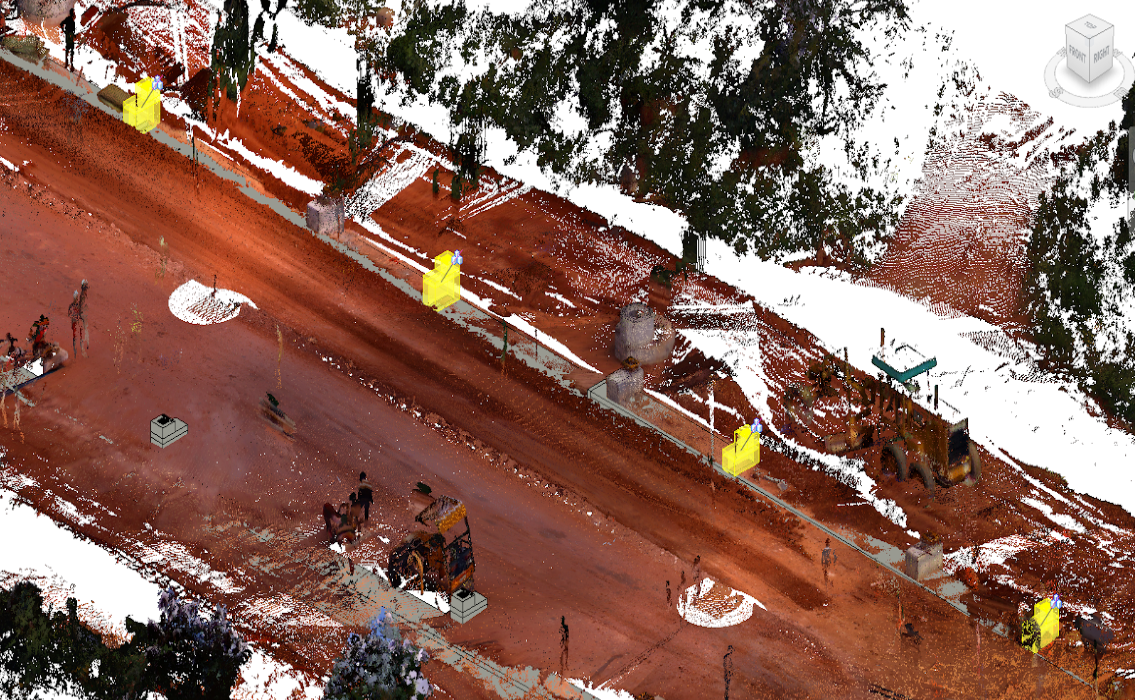 Construction Project Visualization with AR VR