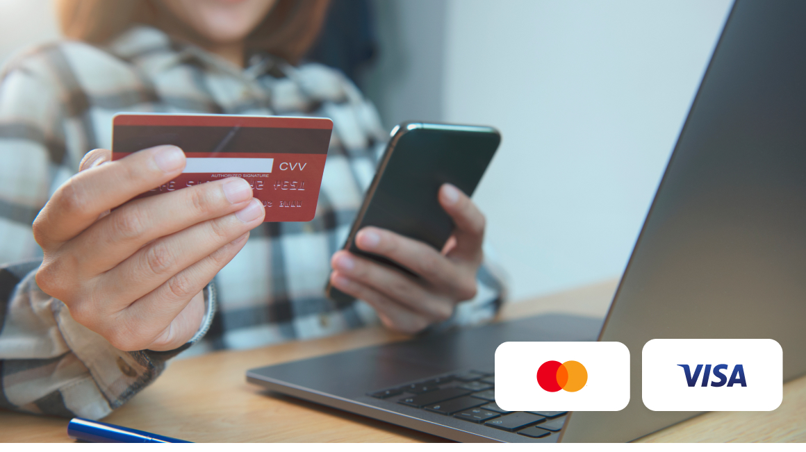 Online card payments made secure.