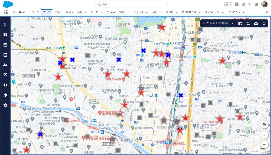 地図から顧客情報が一目で分かる！ 「UPWARD MAP v.14」をリリース｜UPWARDニュースリリース