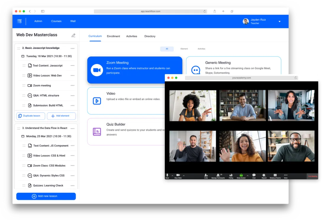 Capability Academy Platform | Teachfloor