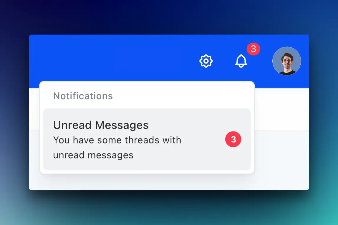 In-App Notification Alert - Teachfloor