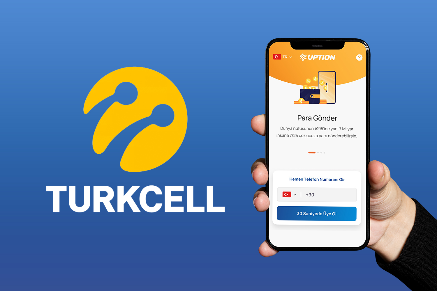 Free First Money Transfer for Turkcell Residents Abroad