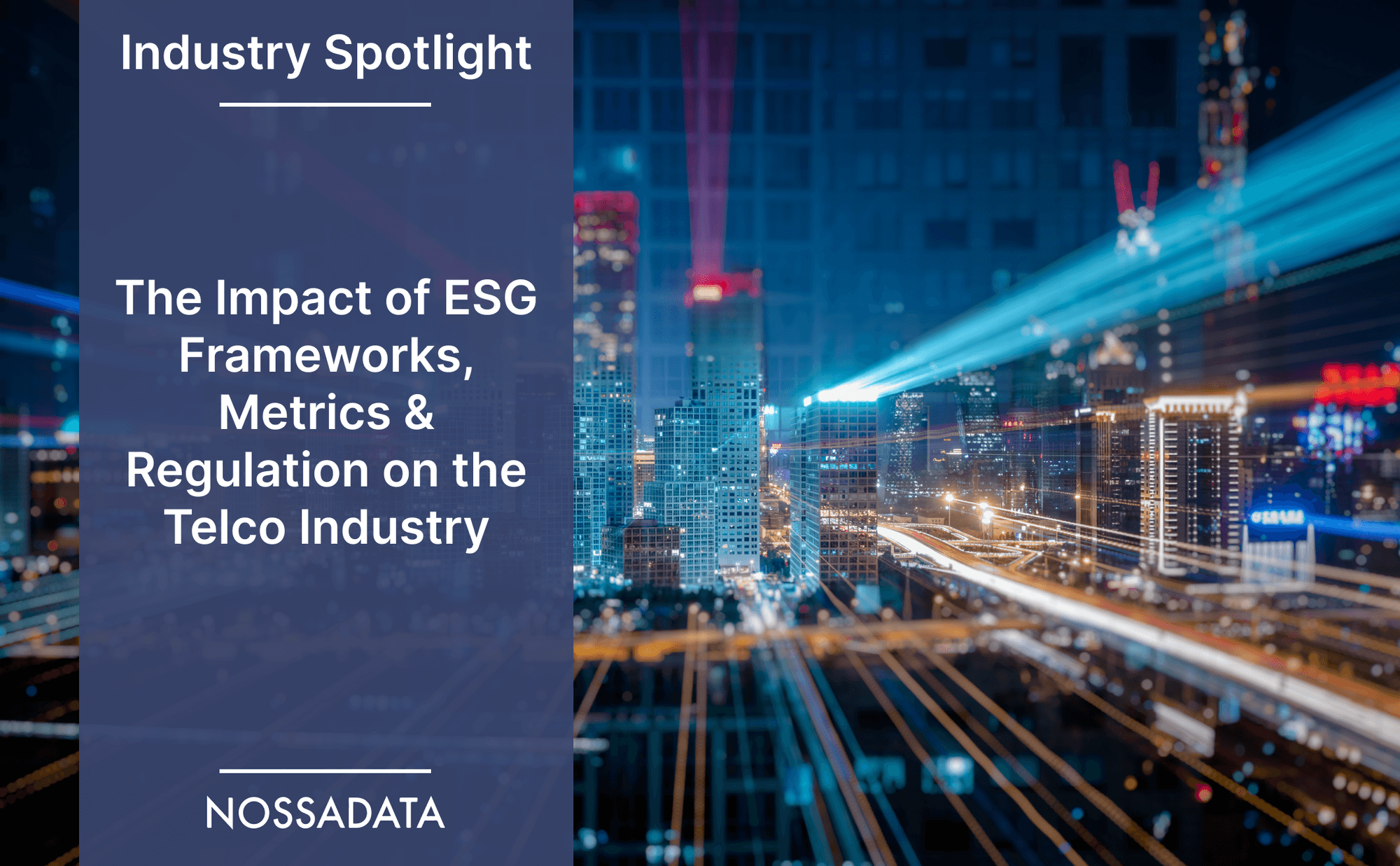 Connecting to a Sustainable Future: ESG in the Telecommunications ...