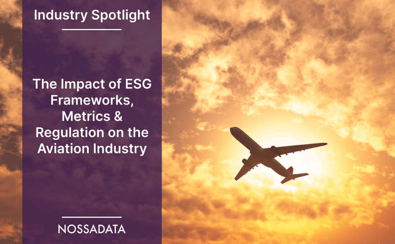 Flying Green: Navigating ESG in the Aviation Industry - ESG Simplified