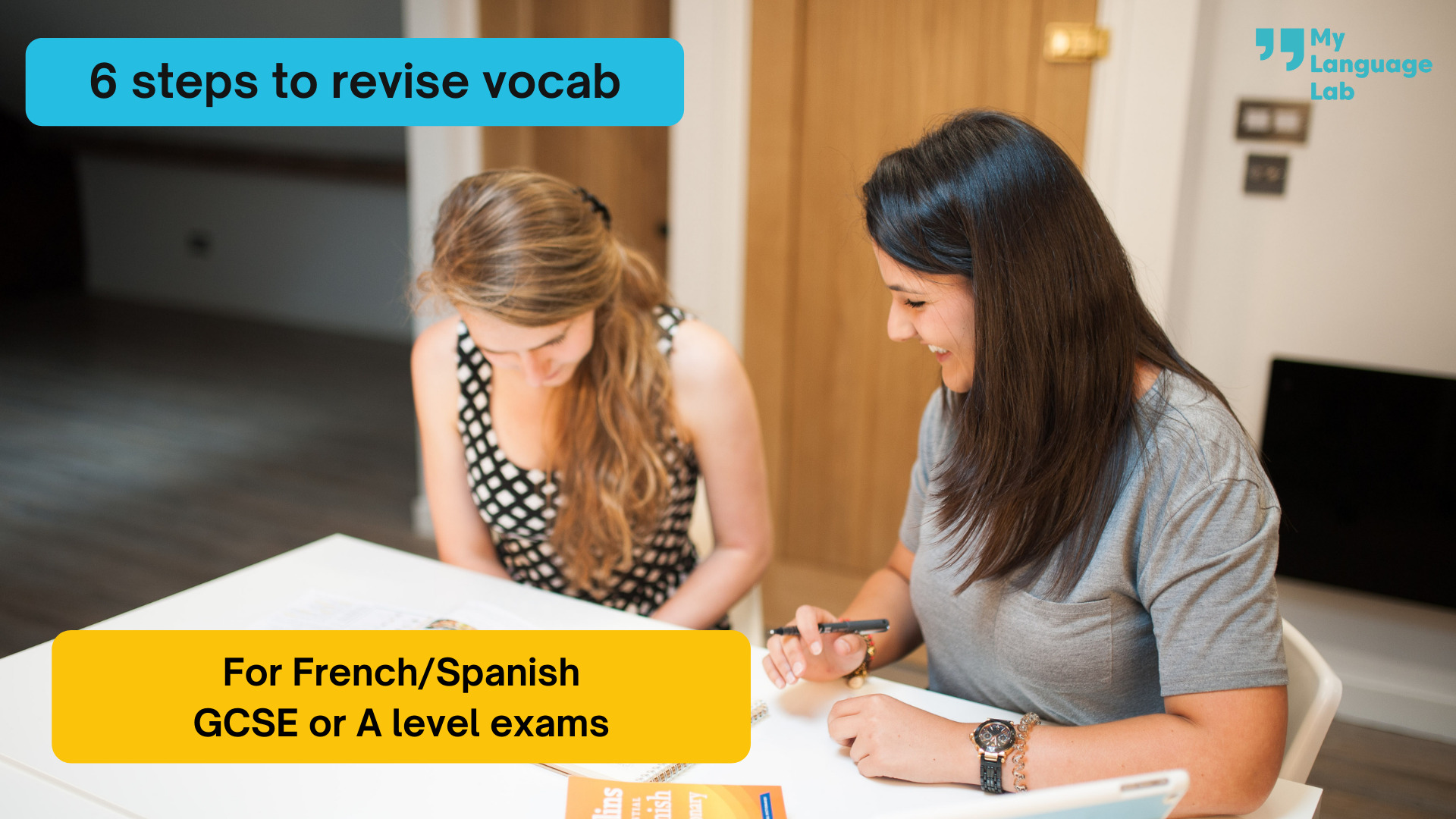Free guide: 6 steps to revise your language vocab | My Language Lab