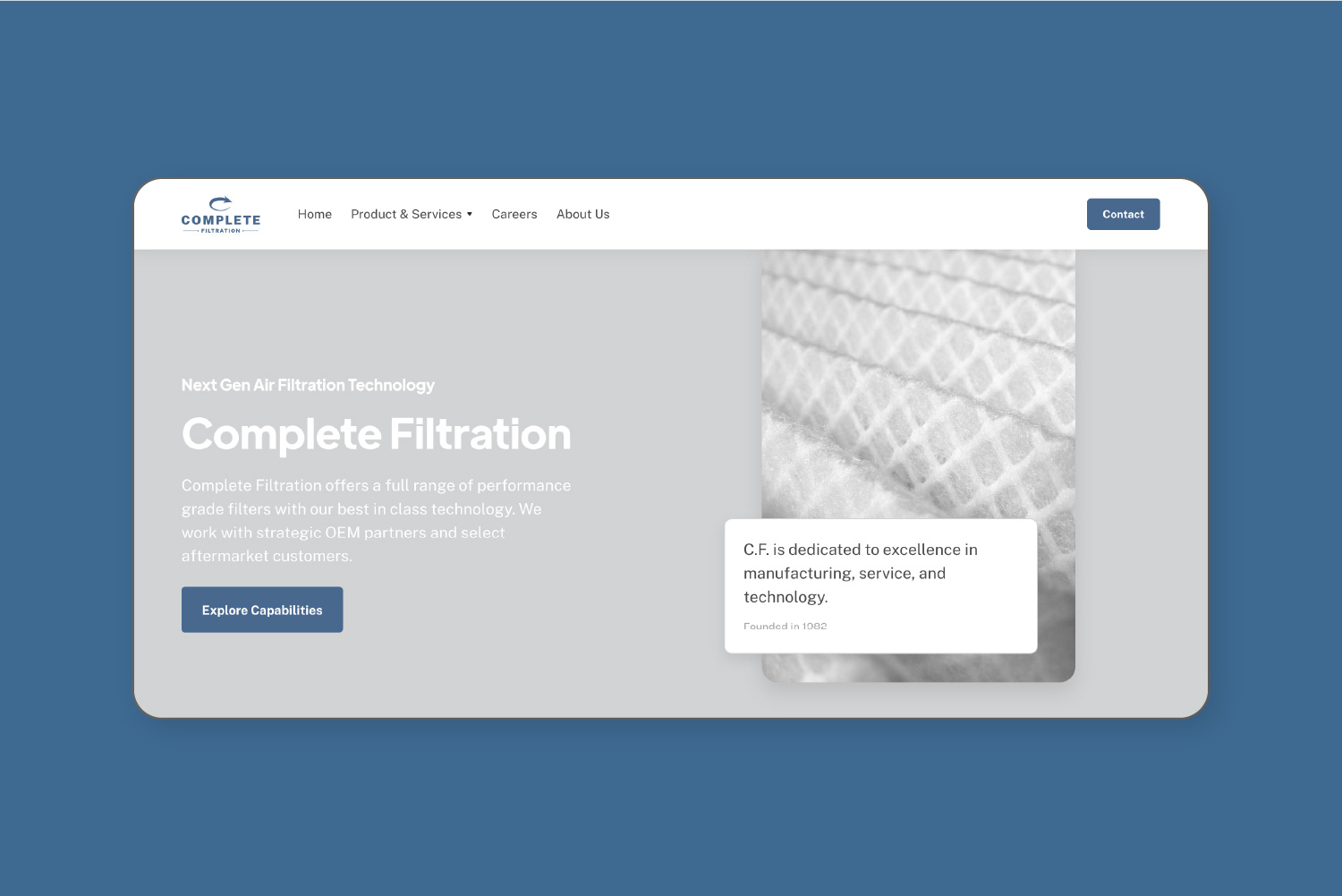 Launch Kit Project Portfolio | Complete Filtration