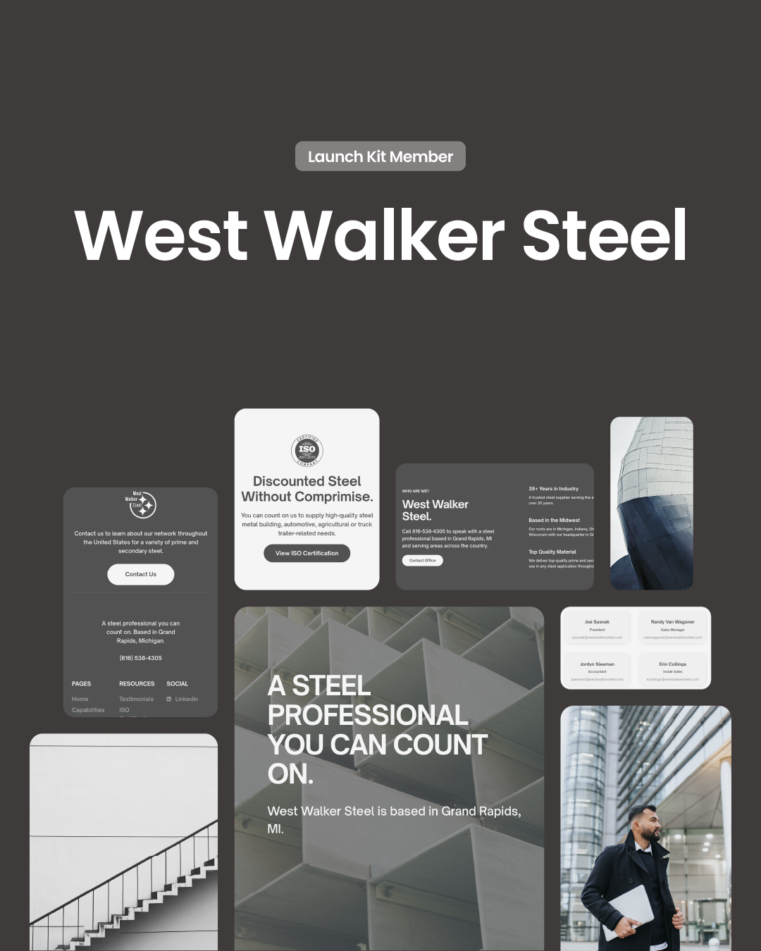 Launch Kit Project Portfolio | West Walker Steel