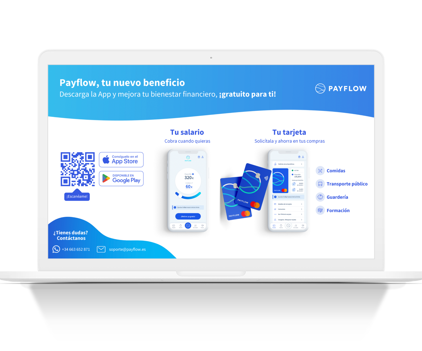 Materiales Payflow + Retribución Flexible