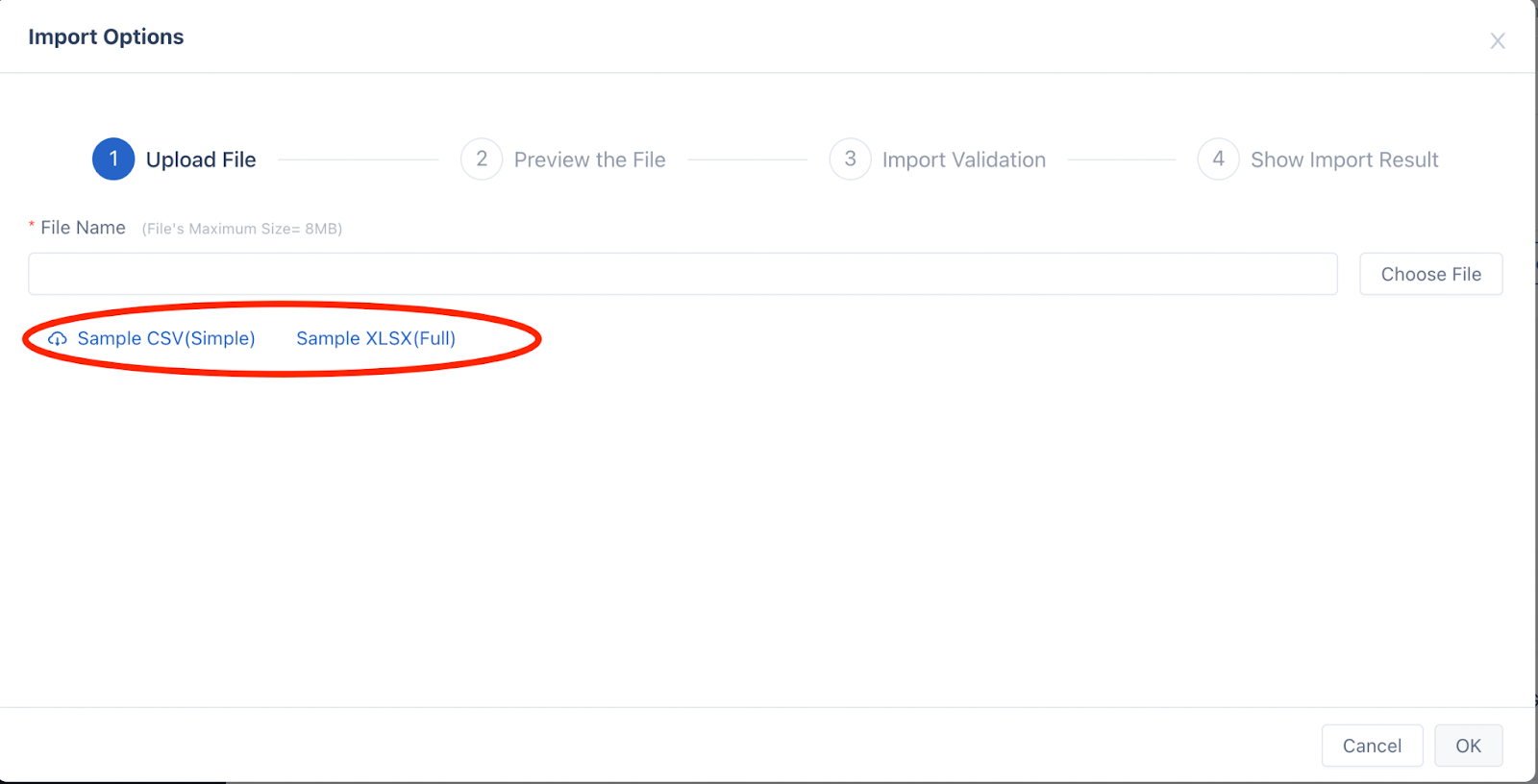 Inventory Importer – Create Inventory List