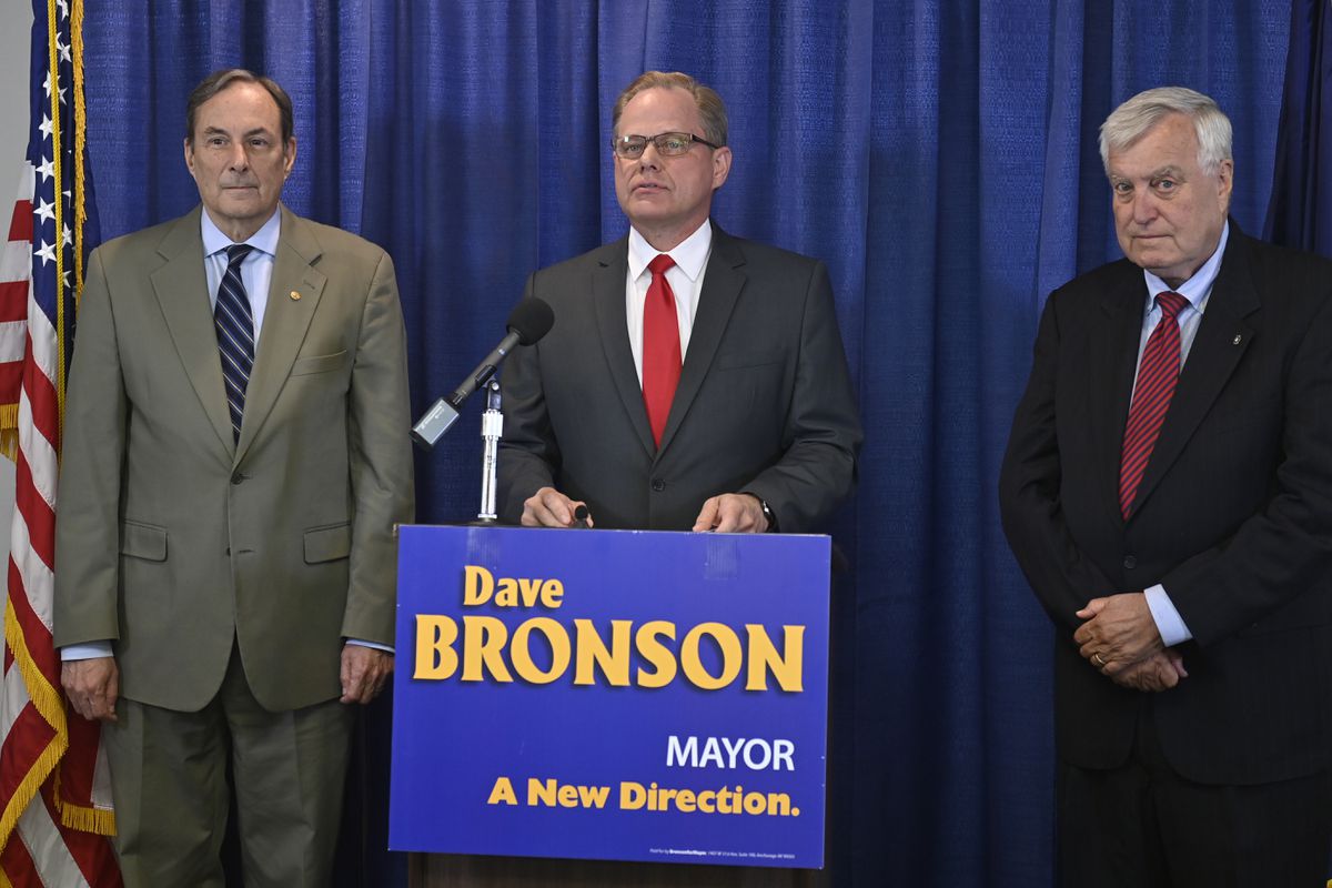 Dave Bronson elected mayor of Anchorage