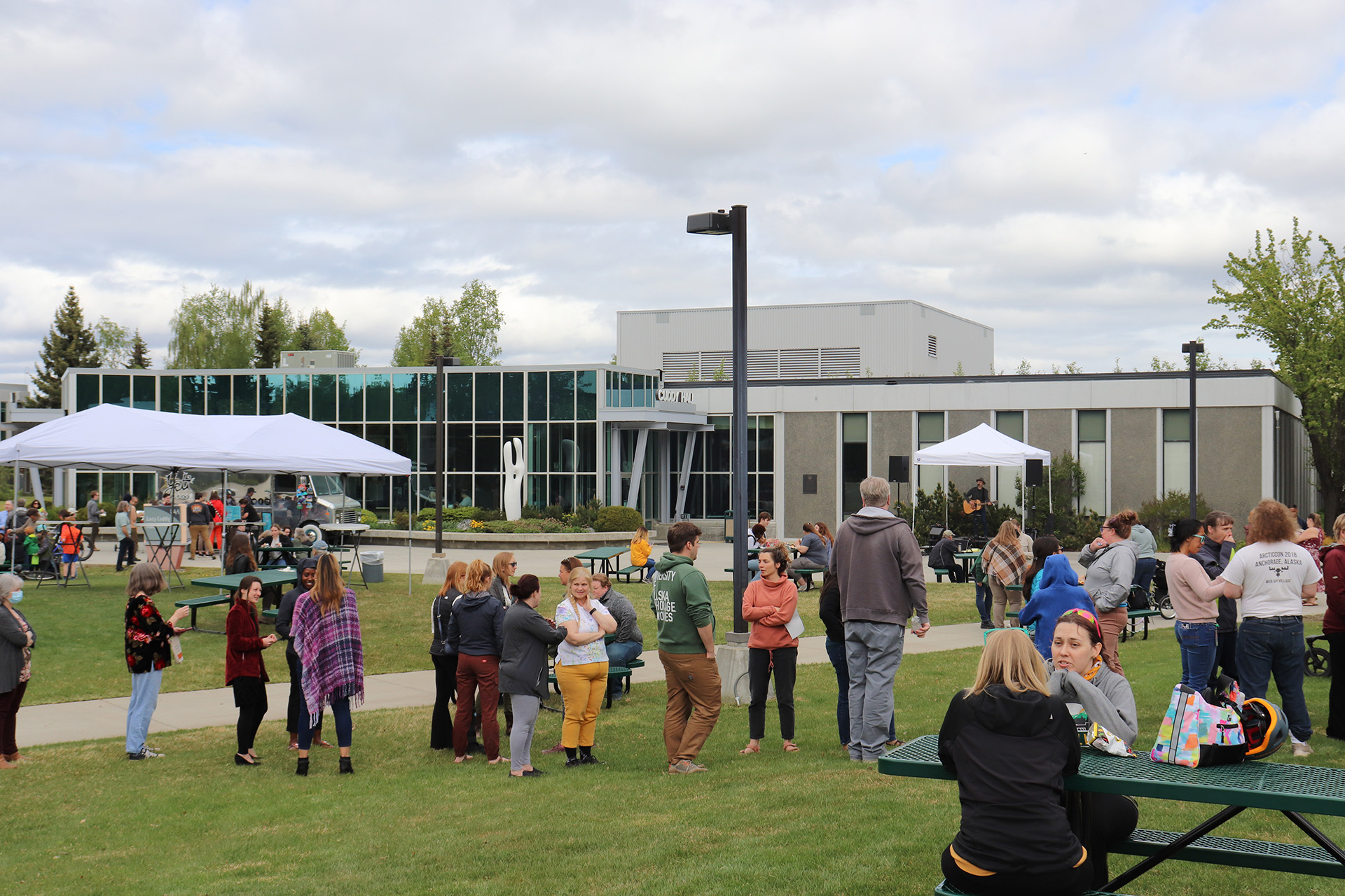 UAA kicks off summer with first Concert in the Quad of the season