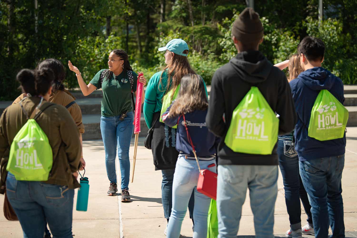 Seawolf pups are introduced to the pack at Student Orientation’s Howl Days