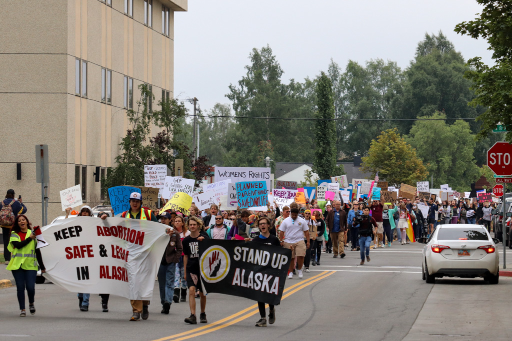 Supreme Court decision overrules Roe v. Wade, ignites protests in Anchorage