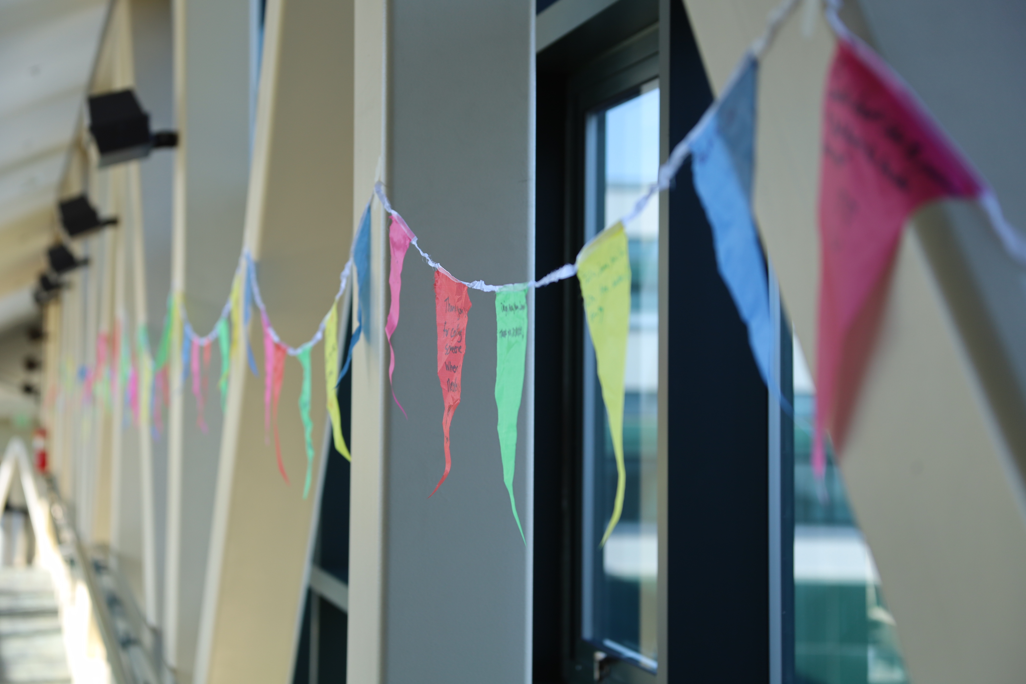 ‘Helper flags’ show community support for preventing suicide at UAA