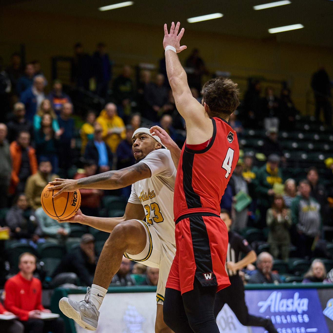 Photos: UAA Men's Basketball against Western Oregon