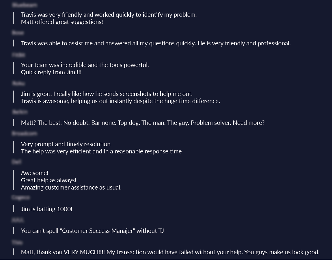 Our Favorite Thank You Notes from Customers and Testers | Centercode