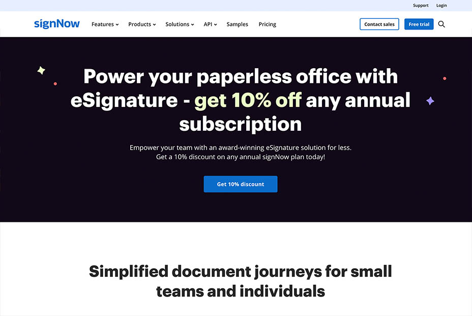 SignNow Promo Code - 10% Off Sign Now With FounderPass 2024