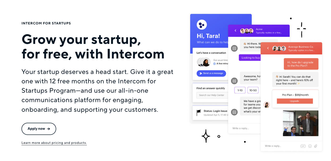 Intercom for Startups - How To Get 100% Off First Year + More 2024