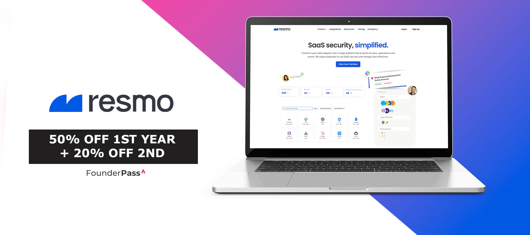 Resmo Promo Code - 50% off first year + 20% off second coupon 2024